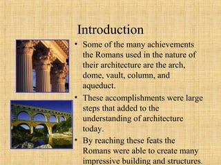 ANCIENT ROMAN ARCHITECTURE | PPT