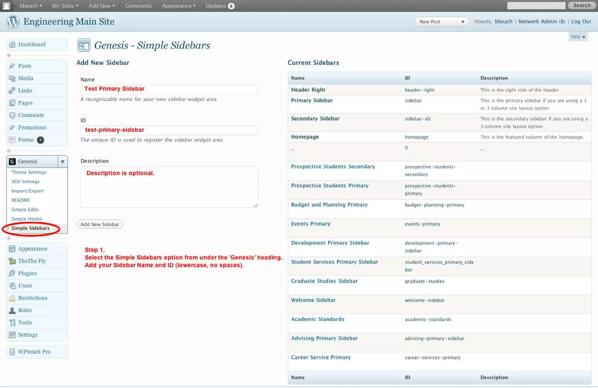 Custom Sidebars tutorial | PPT