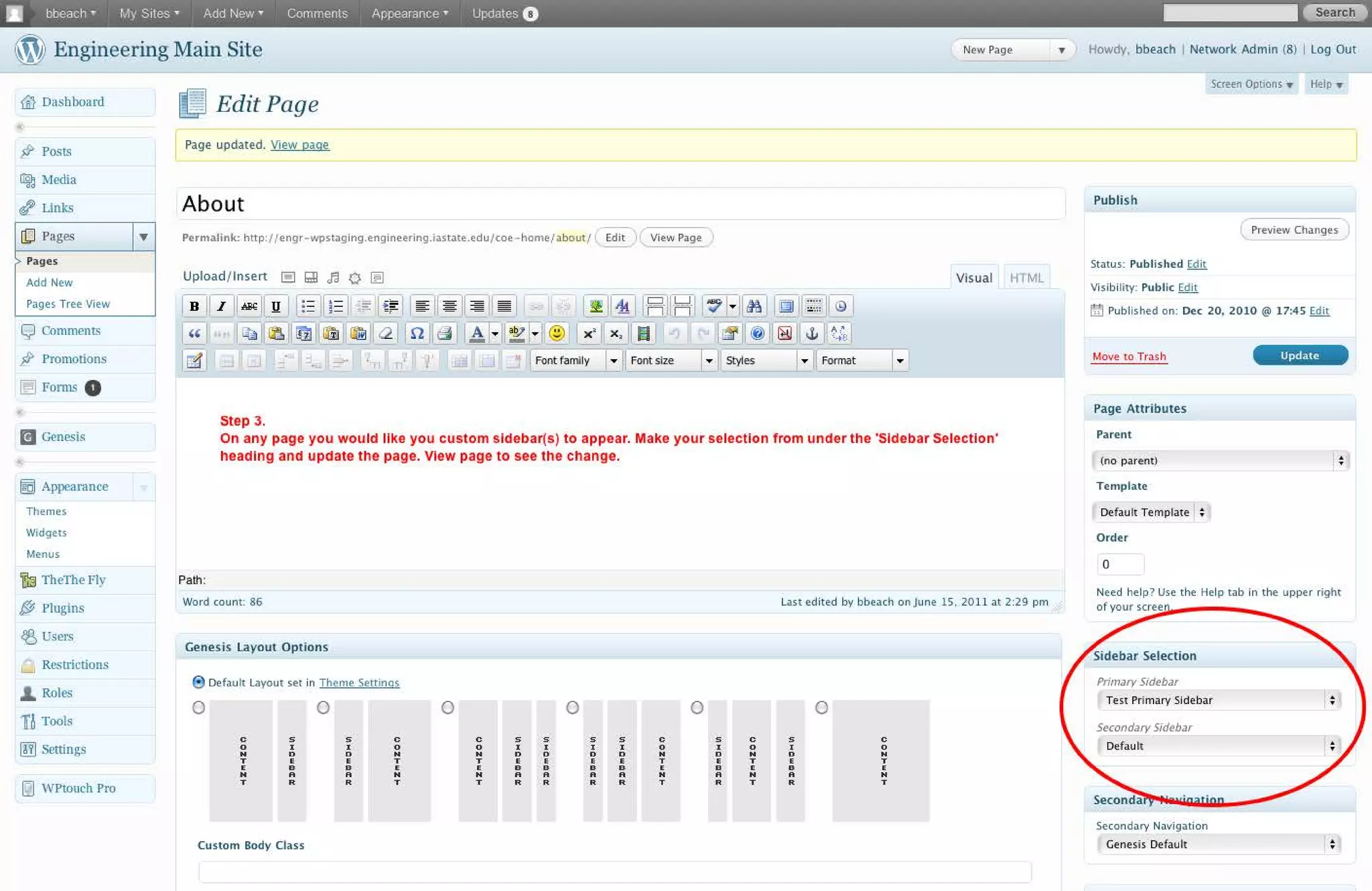 Custom Sidebars tutorial | PDF