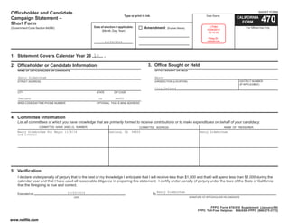Nancy Sidebotham FPPC Form 470 | PPT