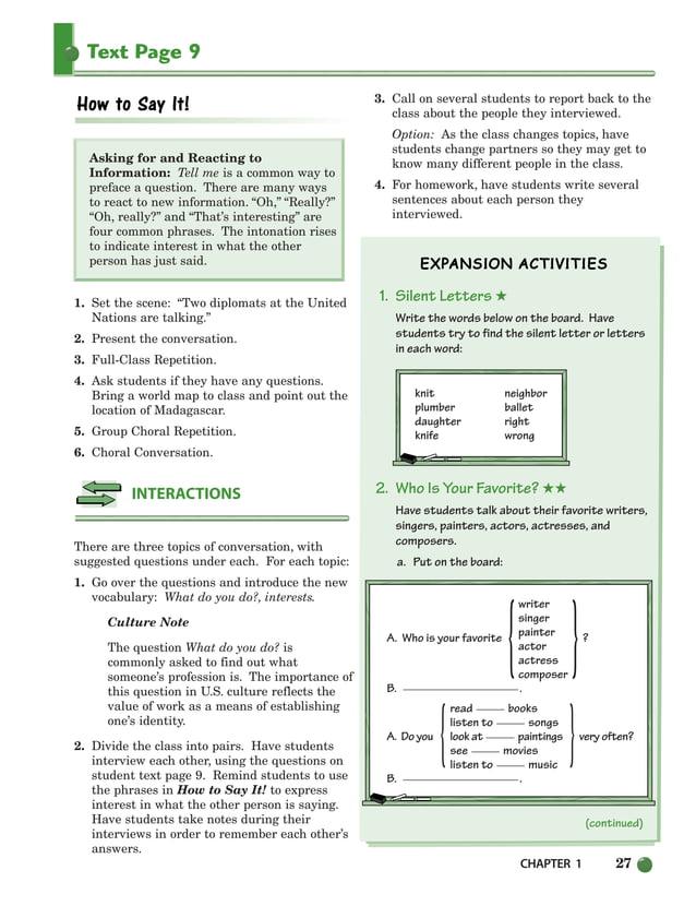 Side by Side Level 3 TEACHER'S GUIDE.pdf | Homework and Study | Education