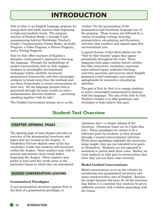 Side by Side Level 3 TEACHER'S GUIDE.pdf | Homework and Study | Education
