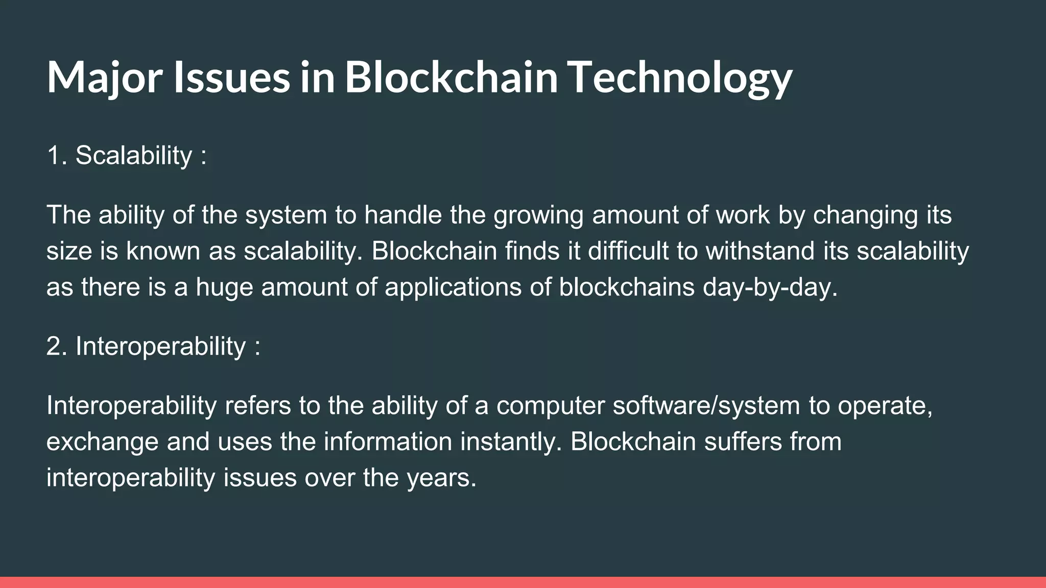 Sidechain in blockchain | PPTX