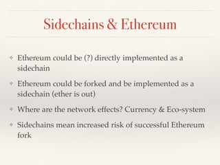 Sidechains Presentation | PDF