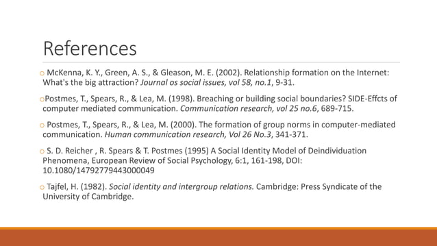 SIDE Model and Coordinated Management of Meaning | PPT