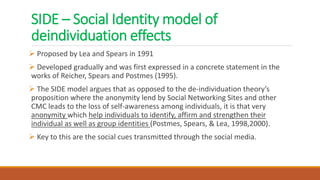 SIDE Model and Coordinated Management of Meaning | PPT