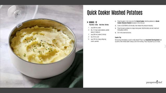 Side dish slide show | PPT