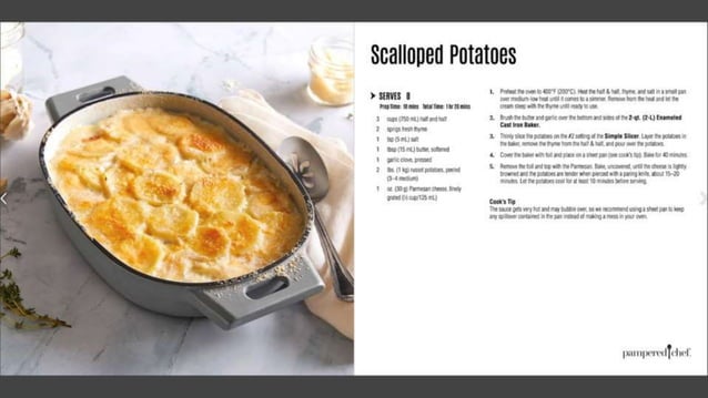 Side dish slide show | PPT