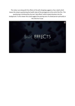 Side effects analysis | PDF