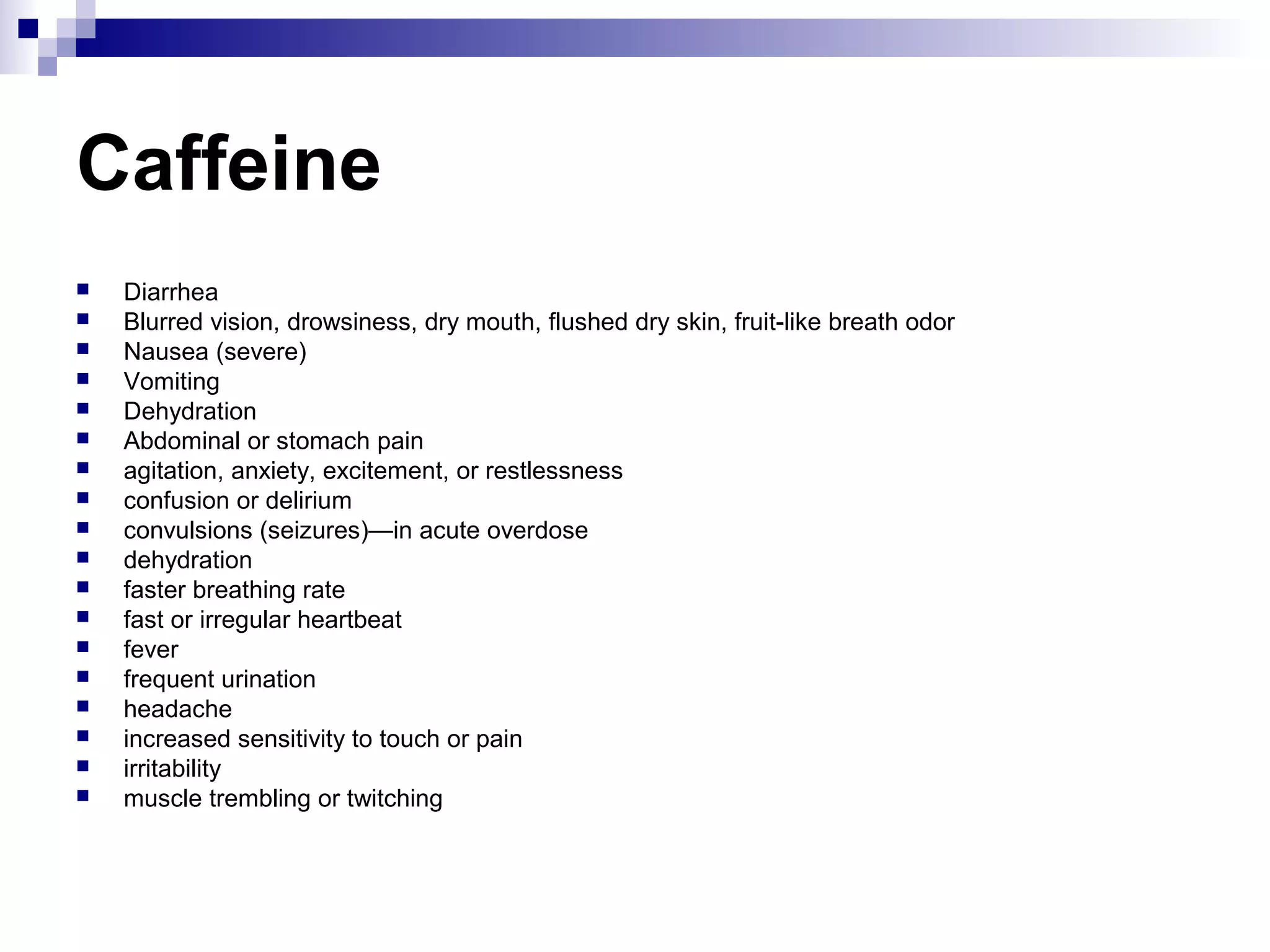 Side effects of different drugs | PPT
