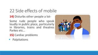 Mobile side effect on human body | PPTX