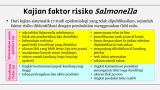 Pendekatan Epidemiologi dan One Health Dalam Pengendalian Salmonella ...