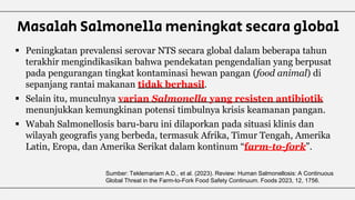 Pendekatan Epidemiologi dan One Health Dalam Pengendalian Salmonella ...