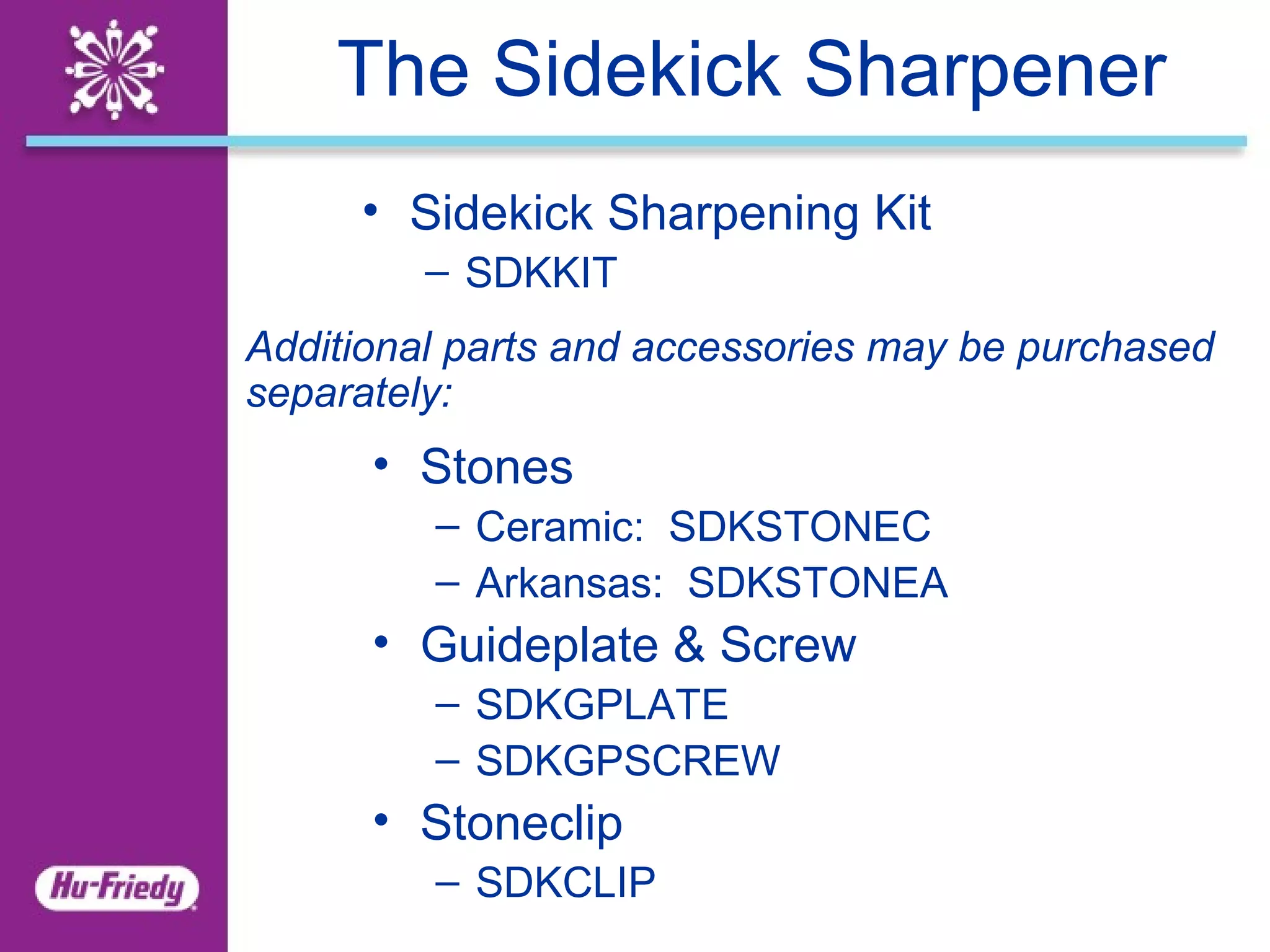 Sidekick Sharpener | PPT