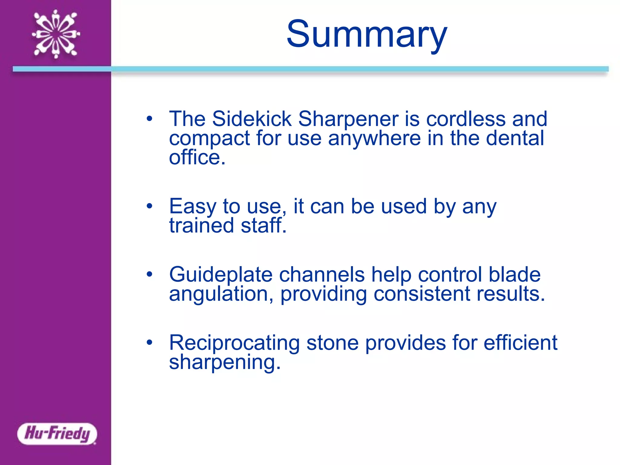 Sidekick Sharpener | PPT