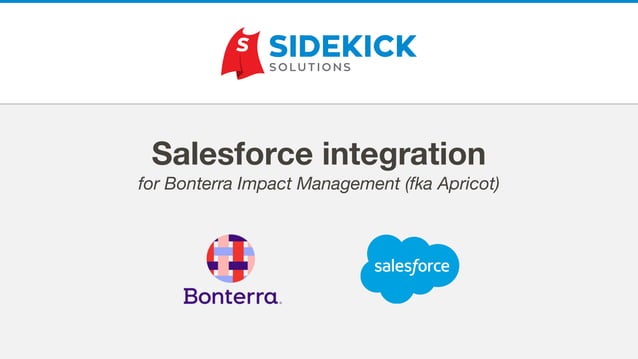 Salesforce Integration for Bonterra Impact Management (fka Social ...