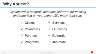 How to Configure Your Apricot Database: 10 Ideas | PDF