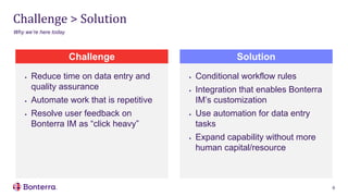 Automation for Bonterra Impact Management (fka Apricot) | PPT