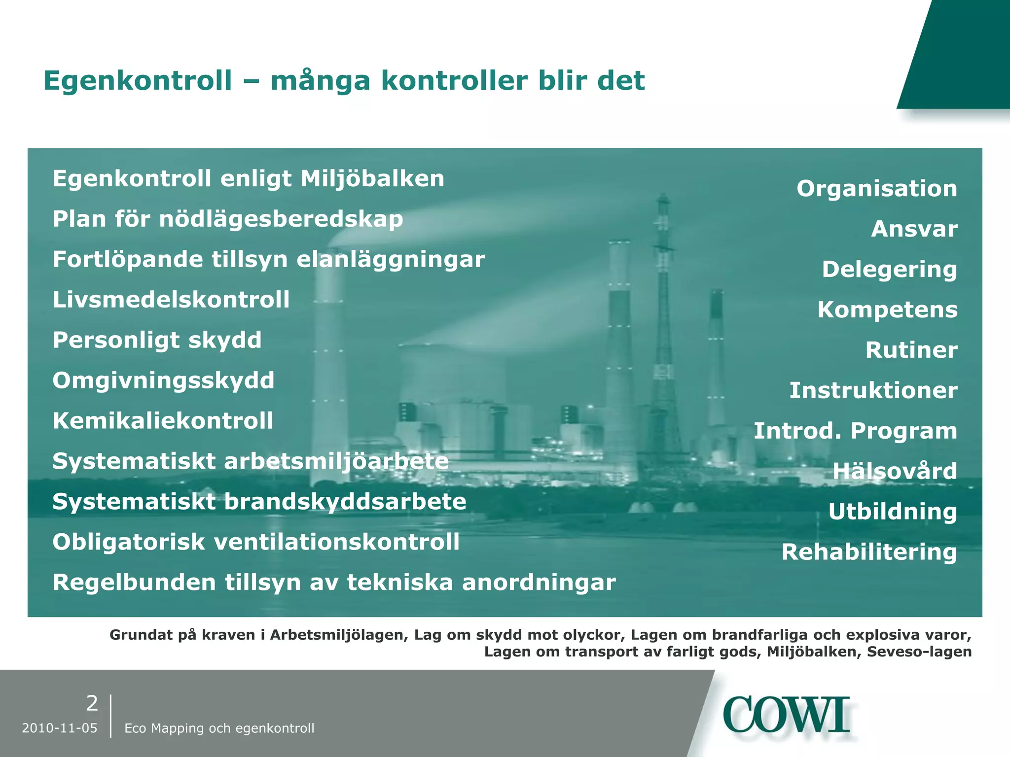 Ecomapping och egenkontroll | PDF