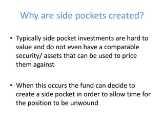 Side pockets | PPTX