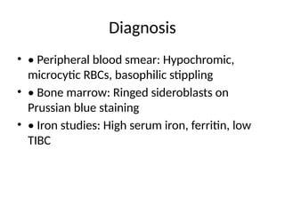 Sideroblastic_Anemia.pptx gffg............ | PPT