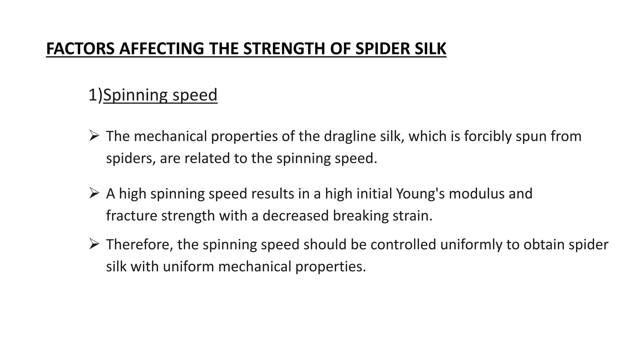 Spider silk ppt | PPTX