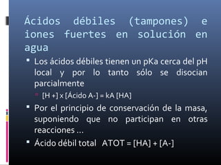 EQUILIBRIO ACIDO-BASICO | PPT