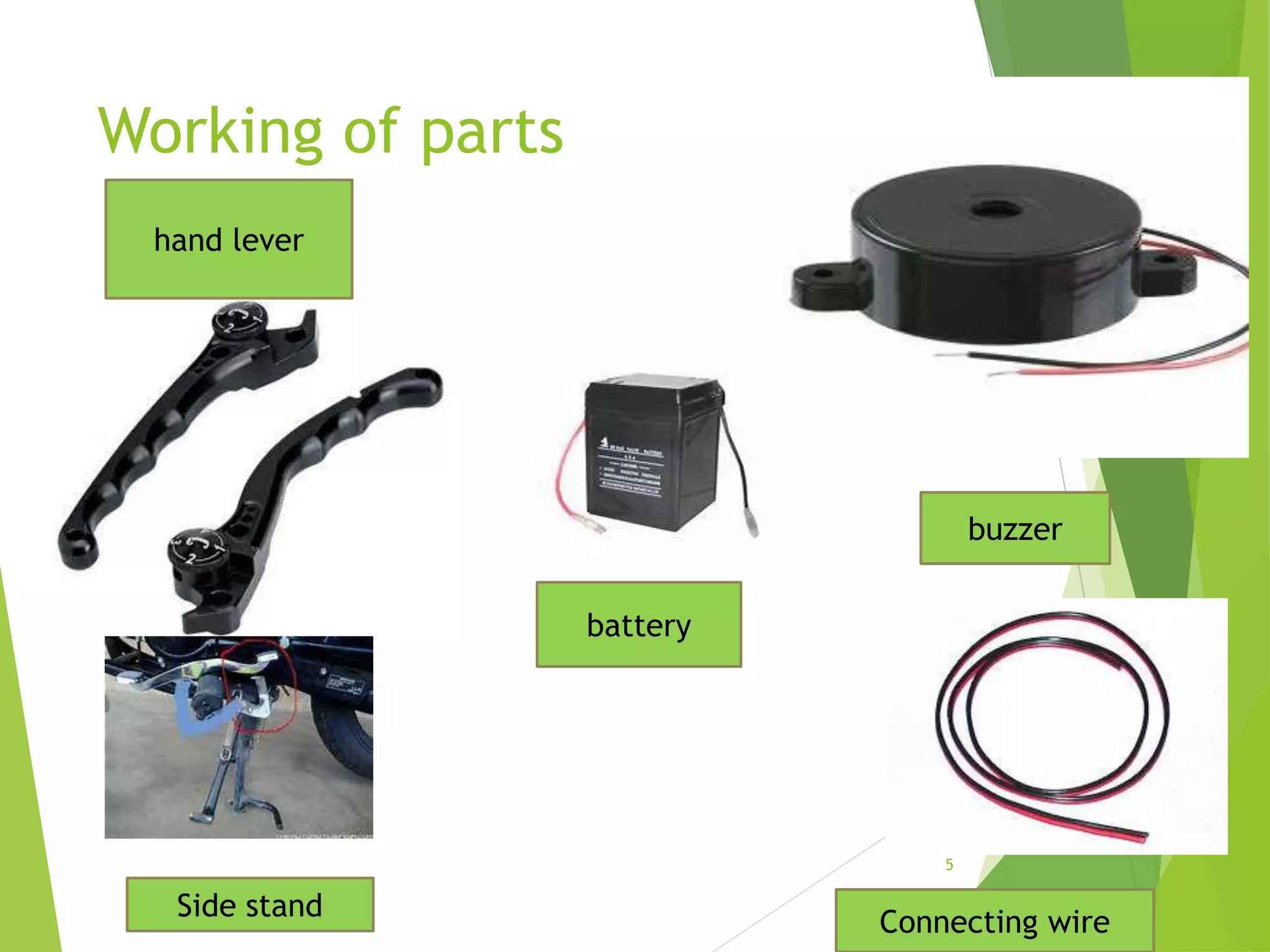 Side stand indication | PPTX