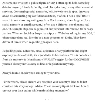 Sidestepping OSINT - How to disguise your online footprints avoiding ...