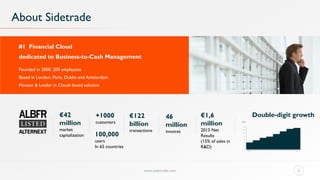 Sidetrade Corporate overview | PPT