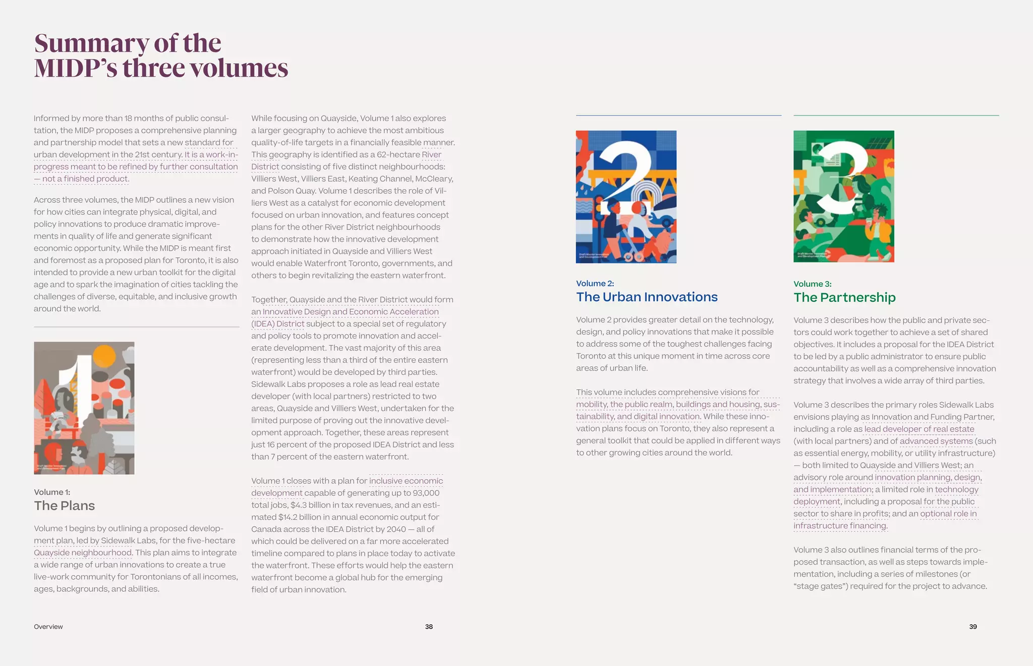 Sidewalk Labs MIDP - Volume 0 | PDF
