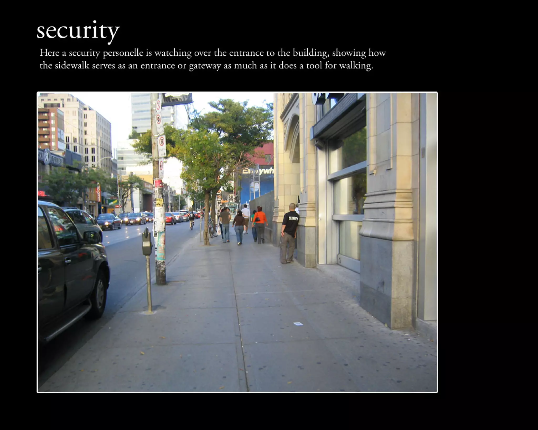 Sidewalks Visual Essay | PDF