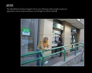 Sidewalks Visual Essay | PDF