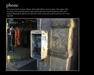 Sidewalks Visual Essay | PDF