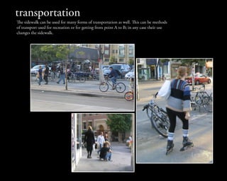 Sidewalks Visual Essay | PDF