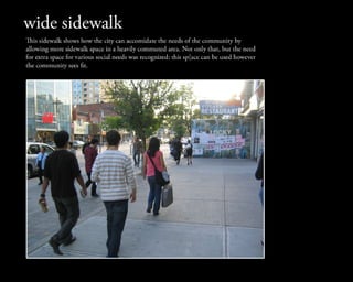 Sidewalks Visual Essay | PDF