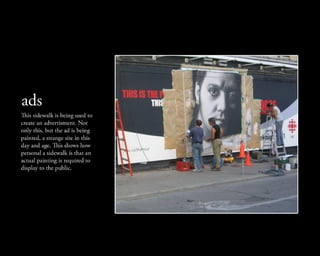 Sidewalks Visual Essay | PDF