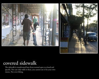 Sidewalks Visual Essay | PDF