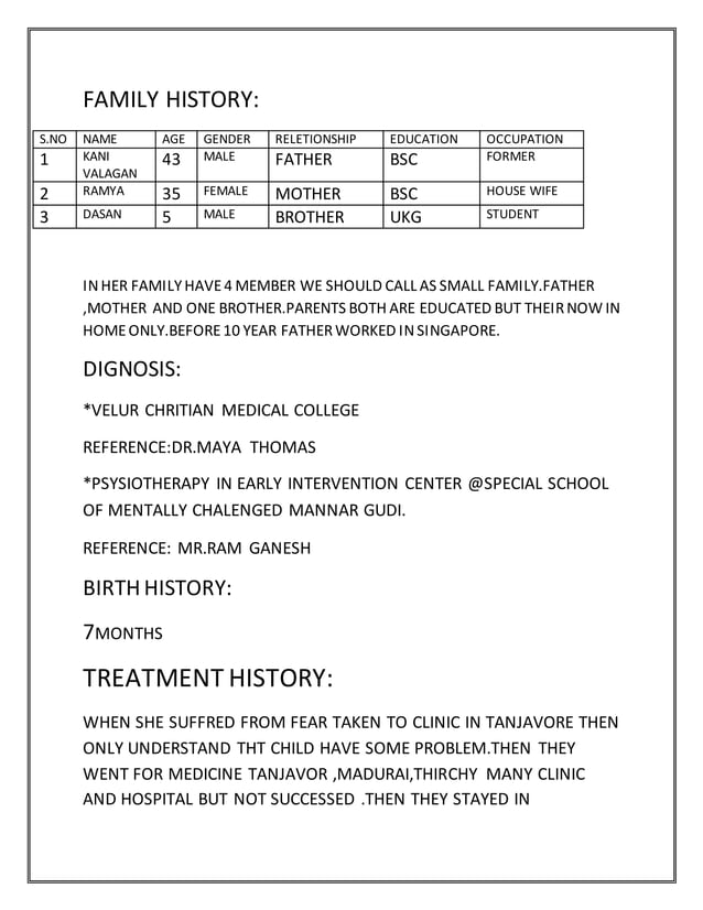 SOCIAL WORK VIVA REPORT | DOCX