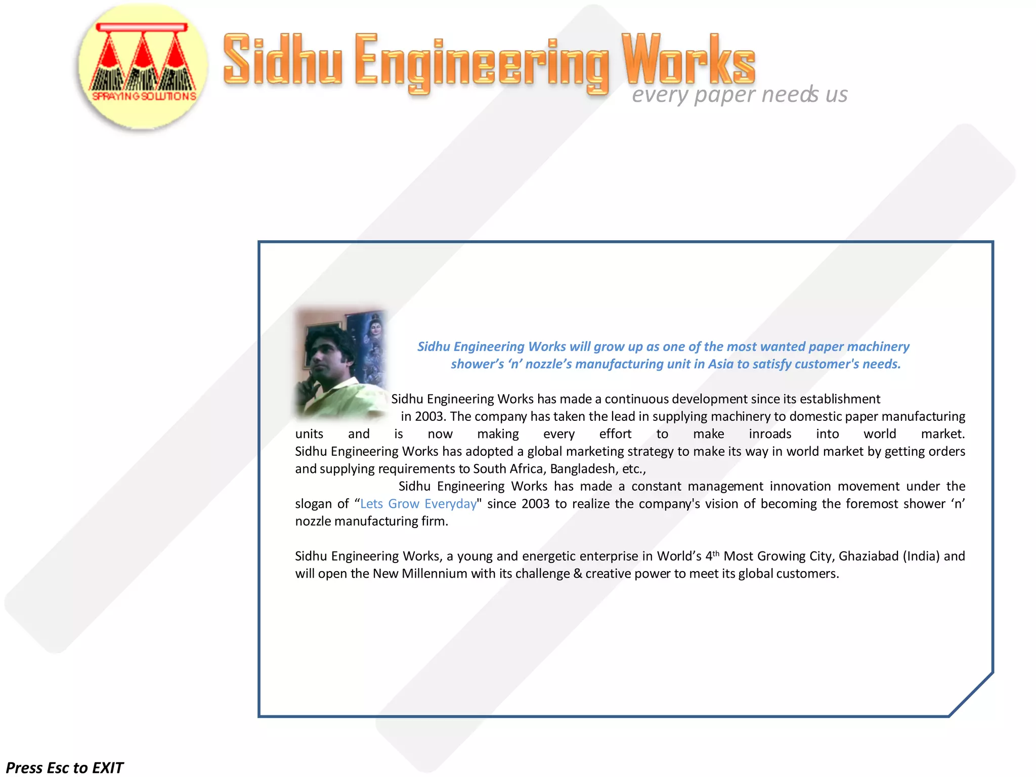 Sidhu Engineering Works | PPT