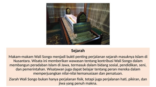 Paket Ziarah Wali 5, 085659490974 WA, ajaran wali songo | PPTX