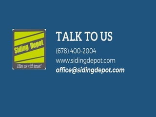 Siding Replacement Guide | PPTX | Environment | Science