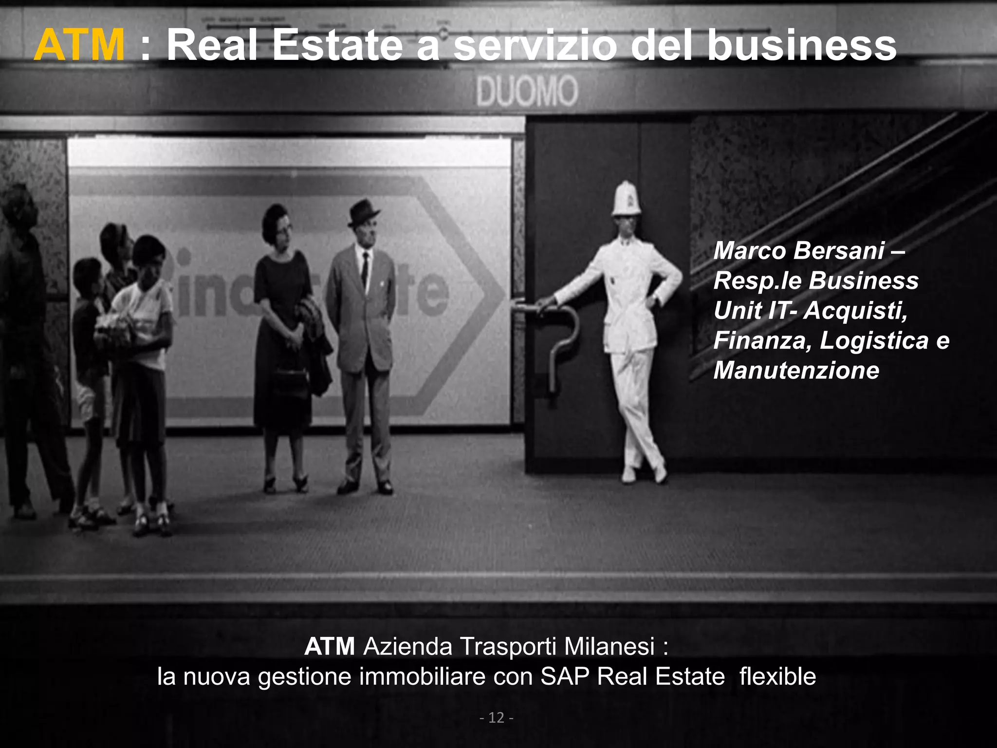 Sidi con SAP per l'innovazione | PPT