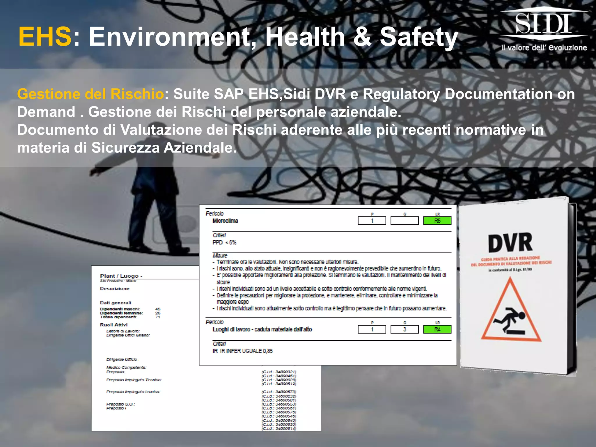 Sidi con SAP per l'innovazione | PPT