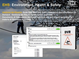 Sidi con SAP per l'innovazione | PPT