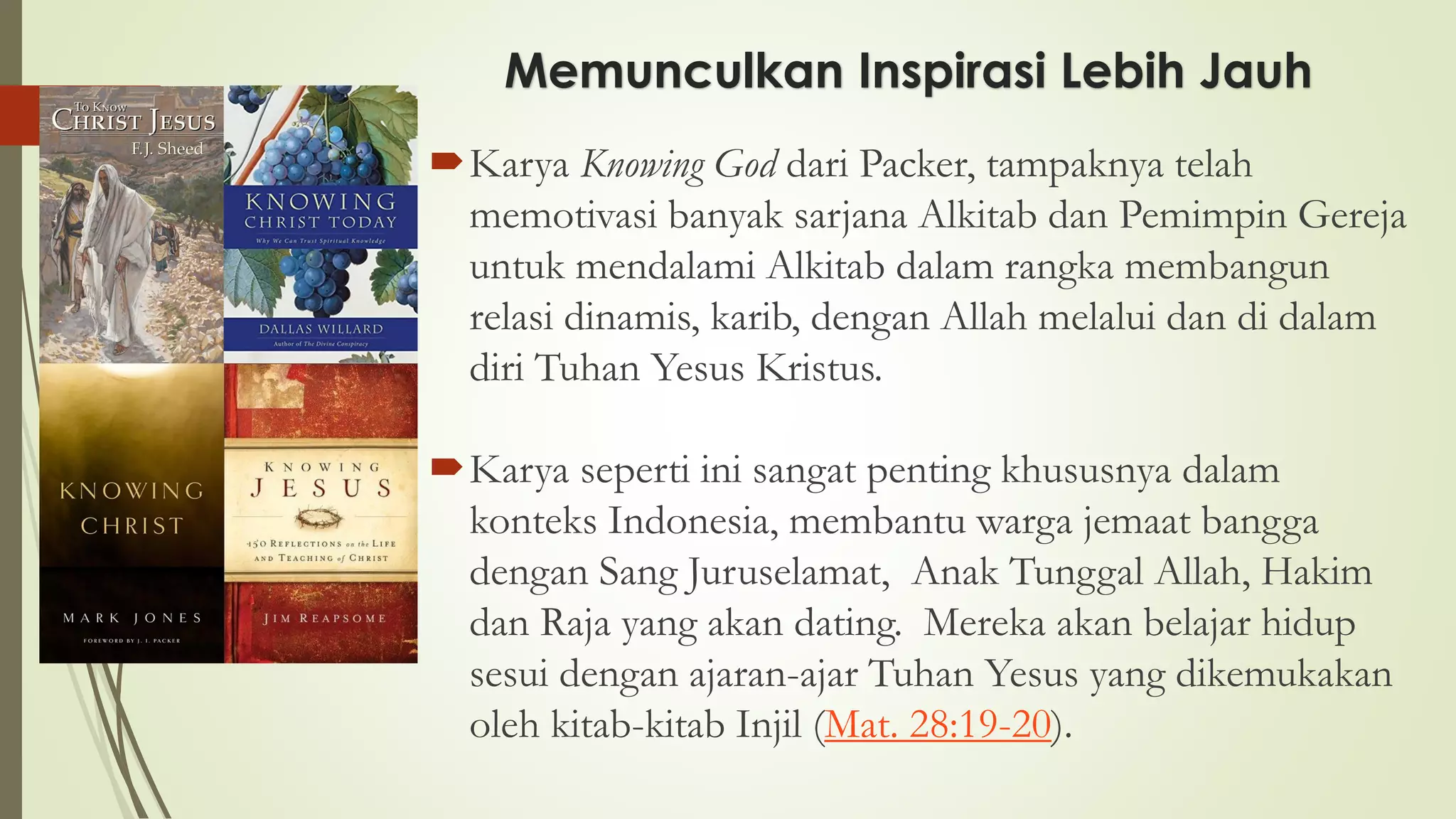 GoGOD! Knowing God! | PPT