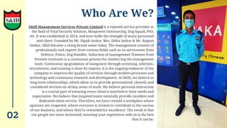 SNID Management Services Pvt. Ltd. | PDF