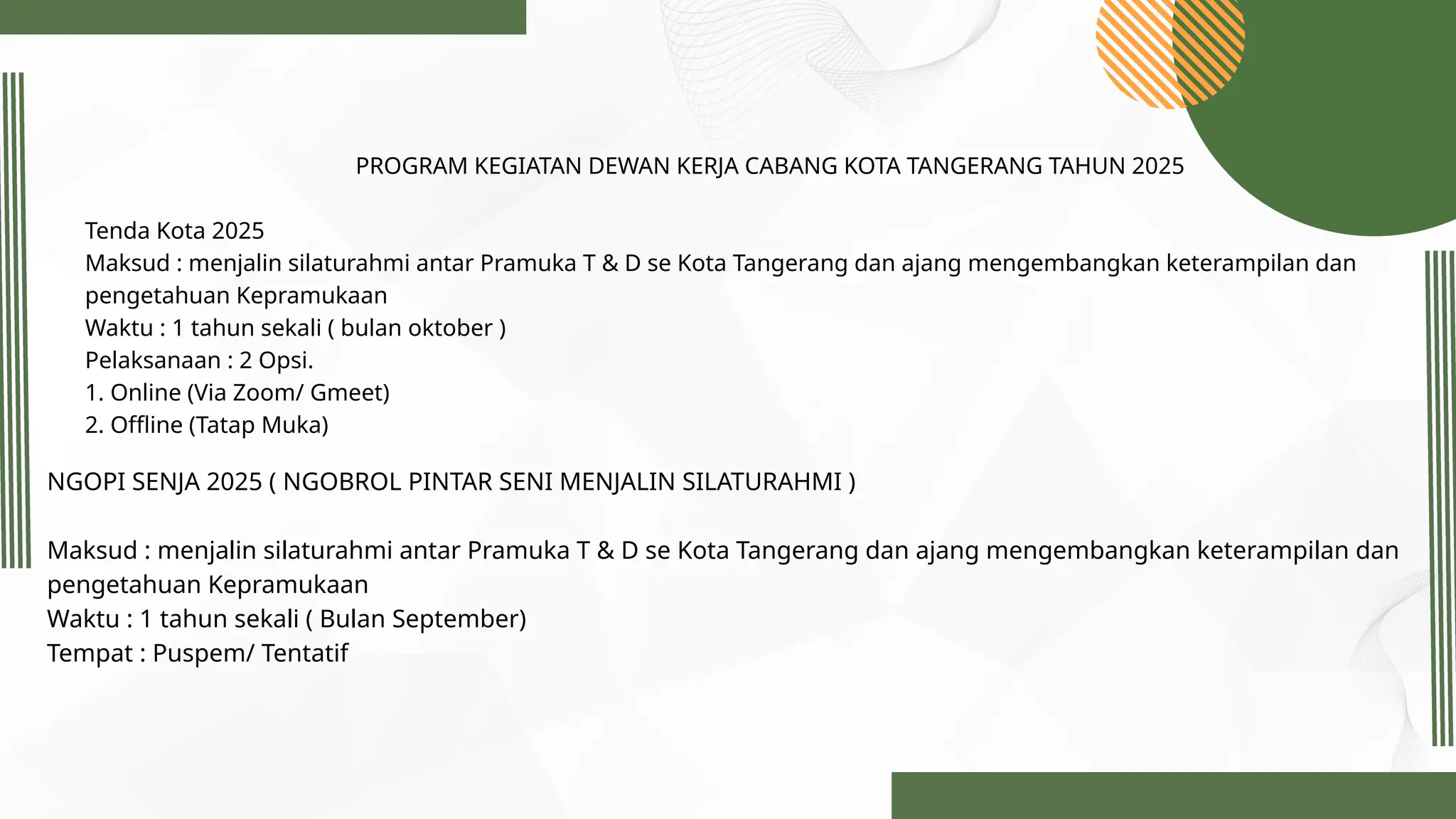 Sidang Paripurna Cabang Kota Tamagerang tahun 2025 .pptx