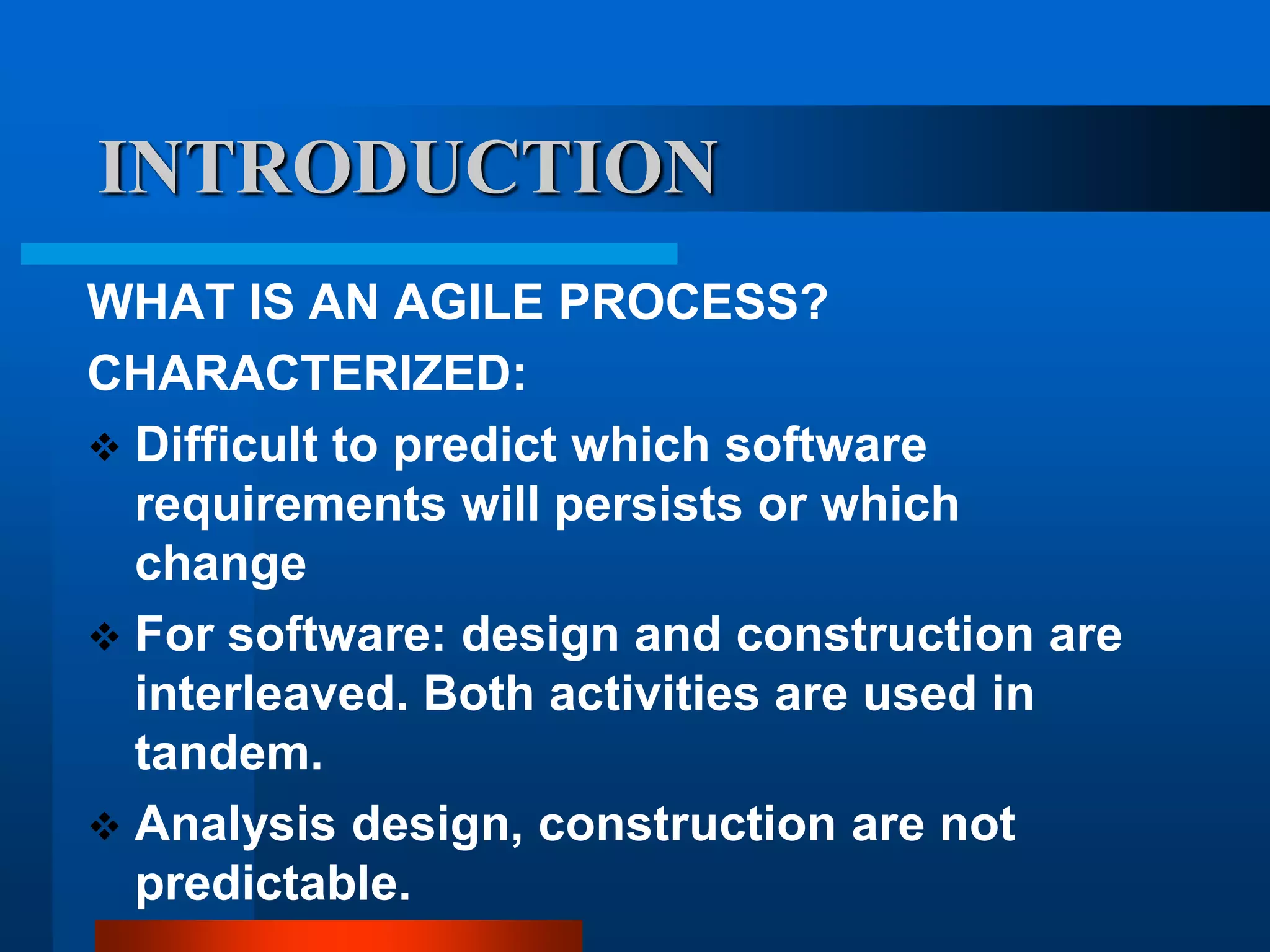 Sidra Agile Software Process | PPT