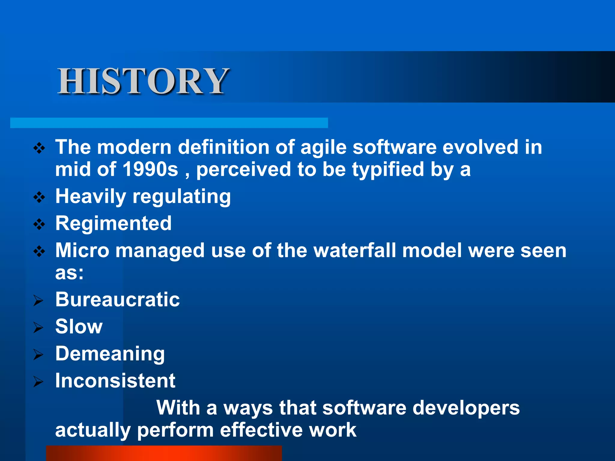 Sidra Agile Software Process | PPT